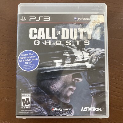 Call of Duty: Ghosts 2013 Sony Playstation 3 Game Activision COD Ghosts ...