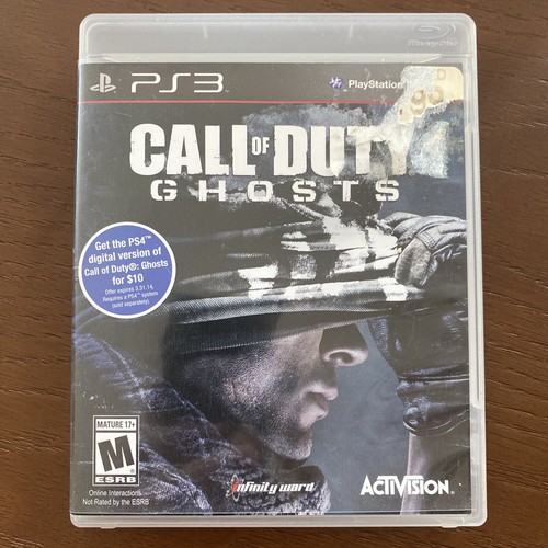 Call of Duty: Ghosts 2013 Sony Playstation 3 Game Activision COD Ghosts ...