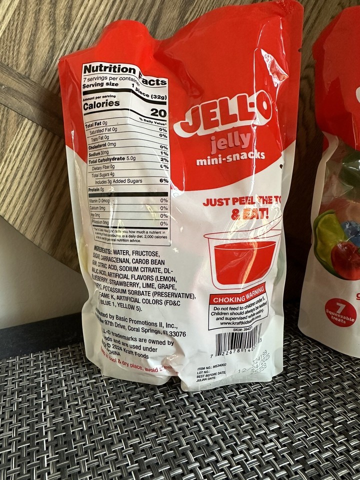 Jello Jelly Mini Snacks Mini Jello Cups Jello Shots Kids Snack | eBay