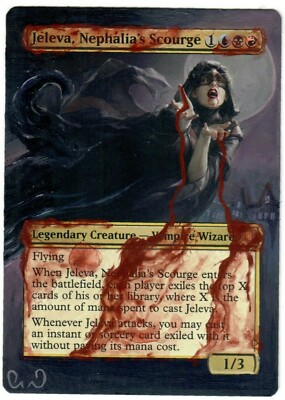Jeleva Nephalias Scourge Full Altered Art MTG Magic cEDH Extended ...