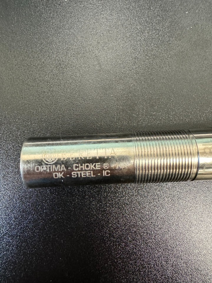 Beretta OptimaChoke Improved Cylinder IC 20mm Extended 12Ga Choke Tube ...