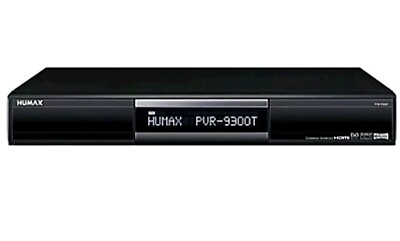 Humax PVR-9300T (500GB) HD Freeview Recorder DVB Digital TV Set-Top Box ...