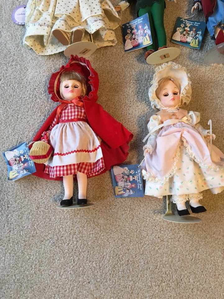 8 Collectible 1970's / 1980's Effanbee Dolls. 8 different vintage dolls ...