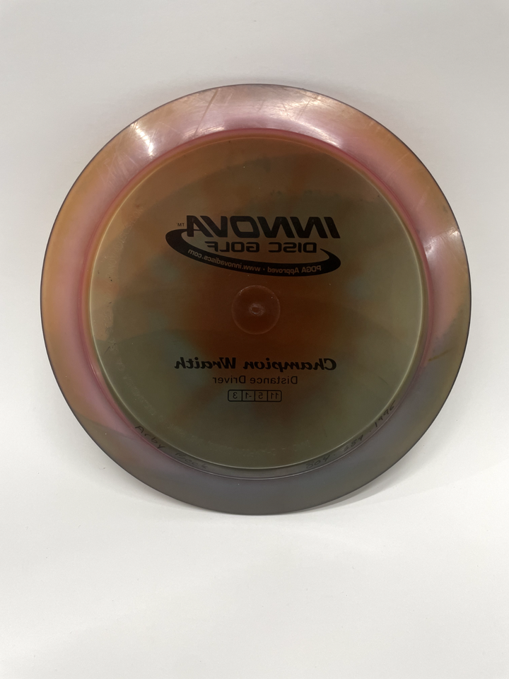 USED Innova Champion Wraith 179g, UGLY BEEF, Inked Rim, Dyed and truly ...