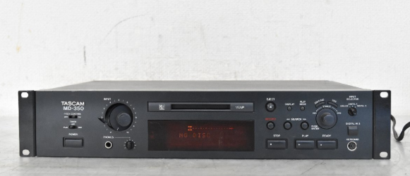 Tascam MD-350 MiniDisc Player & Recorder USED (Power tested only) Japan ...