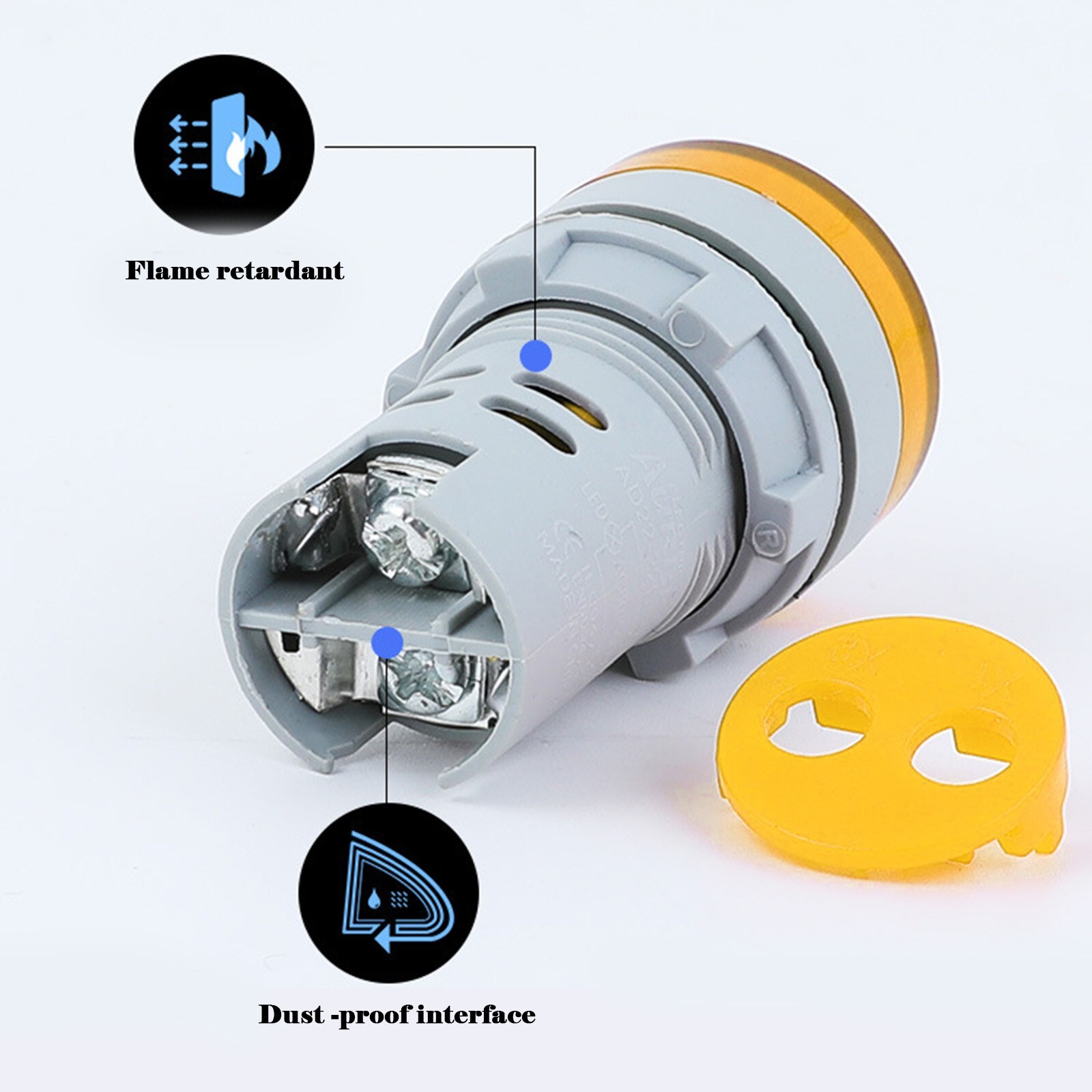 Enhanced Visibility LED Indicator Light for AC Voltage Table 60500V ...