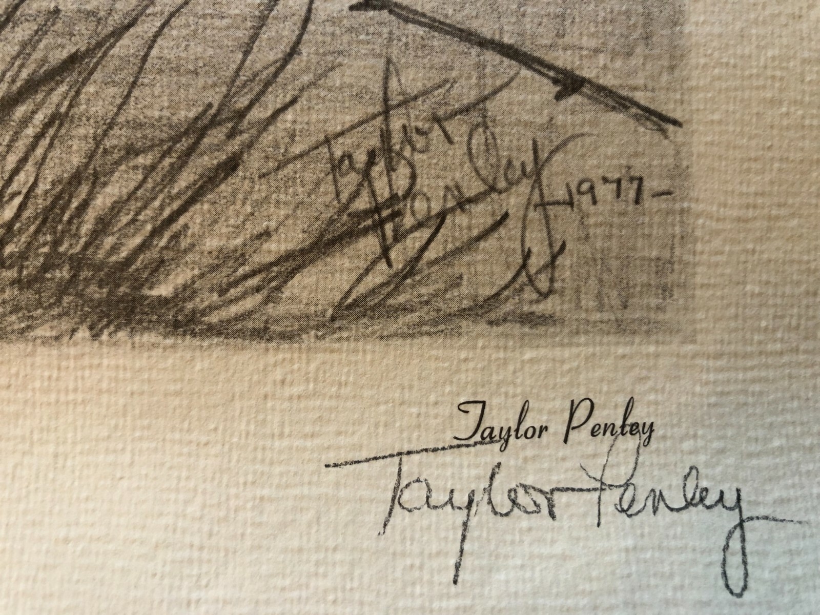 1977 Signed & Numbered Trial Proof Taylor Penley Burley Barn Tobacco ...