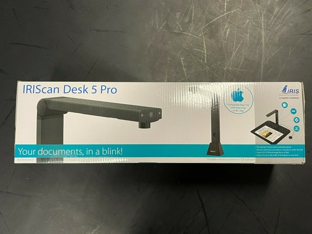 IRIS IRIScan Desk 5 Pro Document Camera Scanner A3 20ppm for sale ...