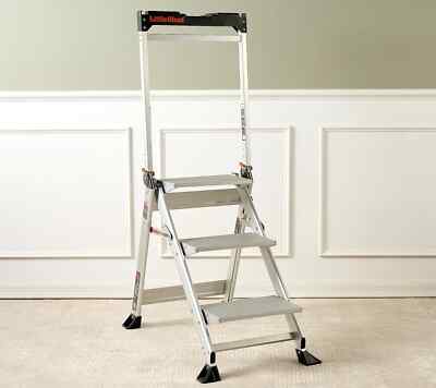 Little Giant Jumbo Step 3-Step Aluminum Step Ladder | eBay