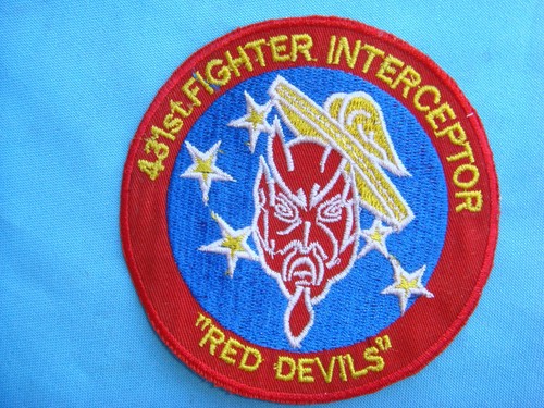 PATCH USAF 431st FIGHTER INTERCEPTOR SQUADRON " RED DEVILS " | eBay