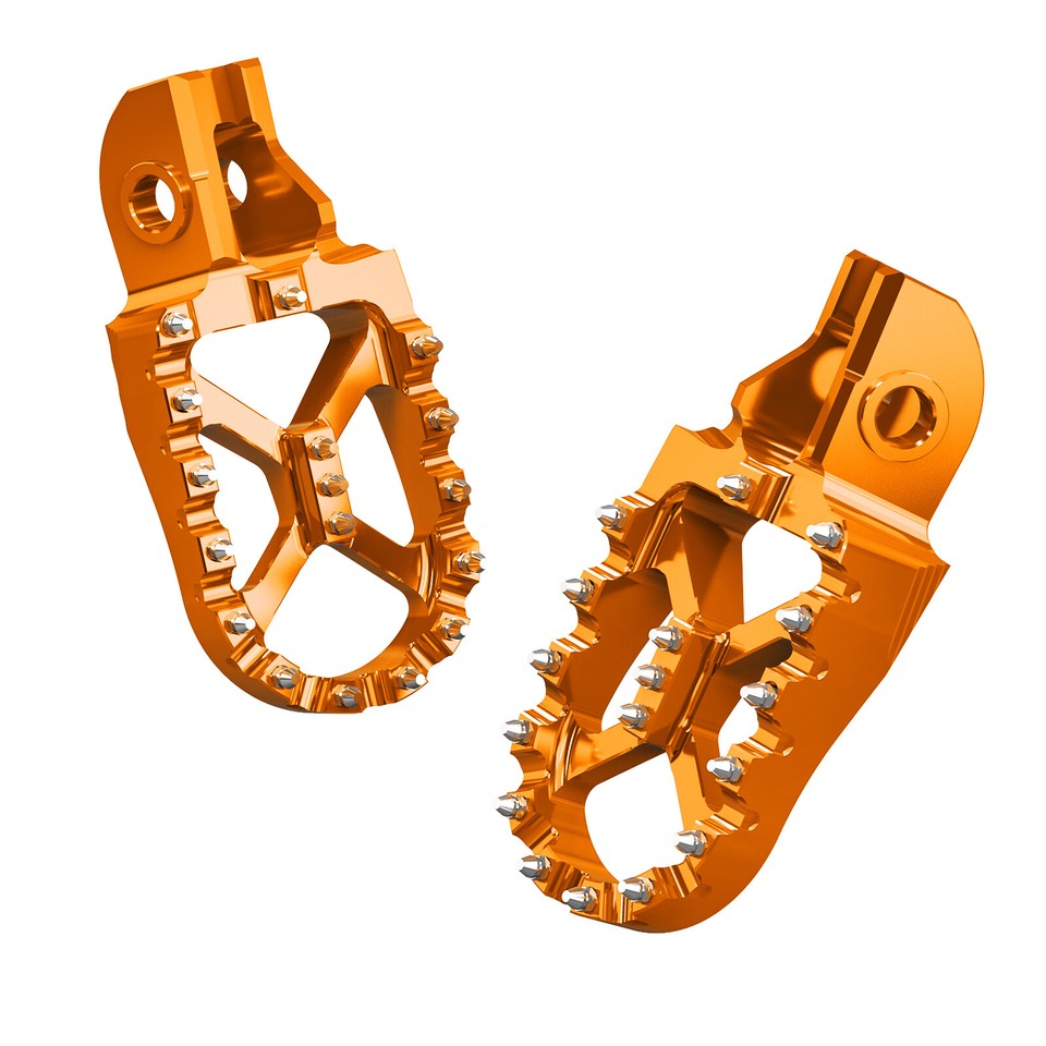 CNC Foot Pegs Footrests For KTM 125 150 250 300 350 450 500 EXC F XCW ...