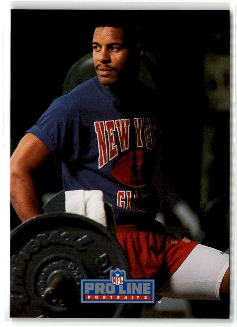 1991 Pro Line Portraits FOOTBALL #87 Everson Walls New York Giants | eBay