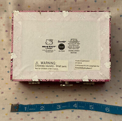 Sanrio Hello Kitty 2014 Pink & Stars Windup Musical Trinket Sanrio Hello Kitty 2014 Pink & Stars Windup Musical Trinket