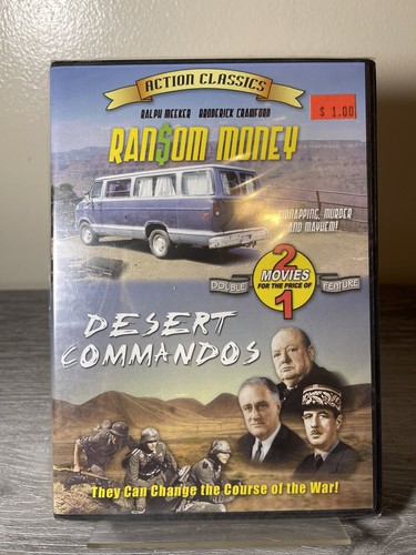 Ransom Money Desert Commandos DVD Broderick Crawford Charles Bronson ...