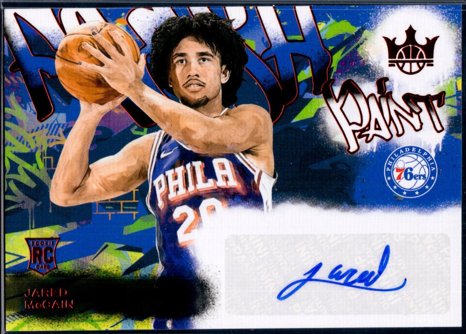 2024-25 Panini Court Kings - Fresh Paint Jared McCain #FP-JAR Ruby /99 ...
