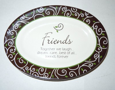Carson Home Accents Friends Mini Plate - NEW | eBay
