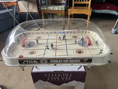 Stiga Stanley Cup Playoff slide Hockey Table With Bubble Dome/4 teams ...