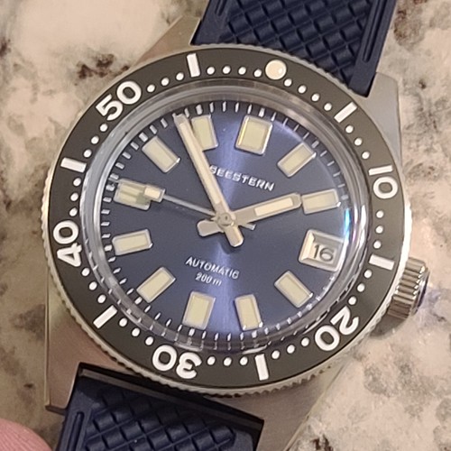 Seestern 62MAS Automatic Divers Watch NH35 38mm Sapphire Ceramic | eBay