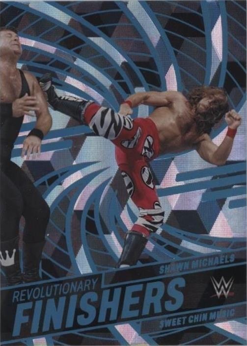 2023 Panini Revolution WWE - Revolutionary Finishers Shawn Michaels #7 ...