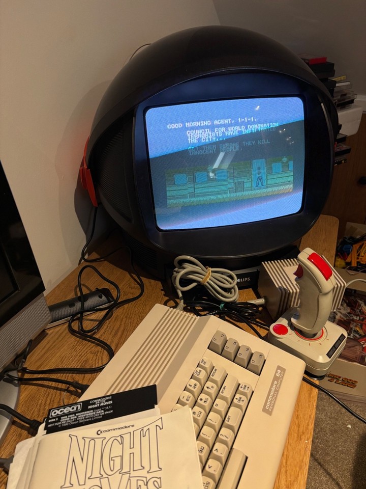 Commodore 64 Disk Night Moves for C64/128. Tested and Working. RARE ...