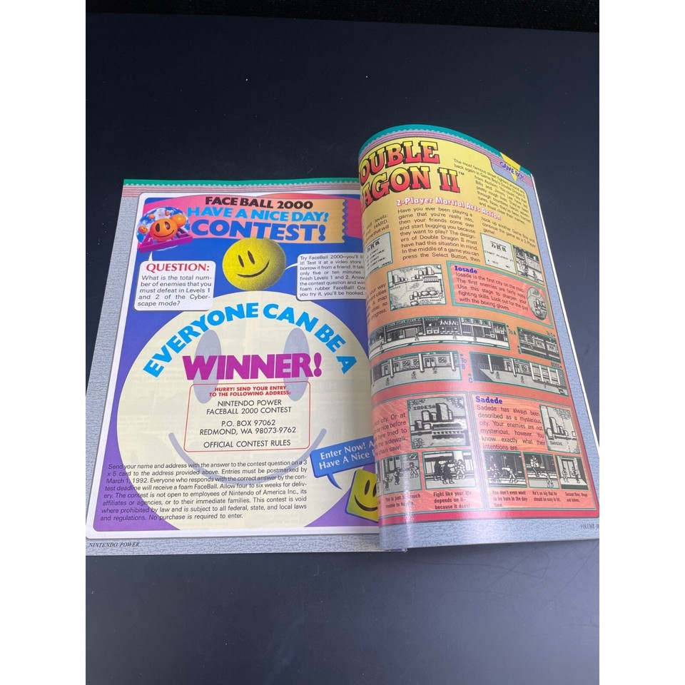 Nintendo Power Vol#30 Final Fantasy II, Battletoads,Flintones NES ...