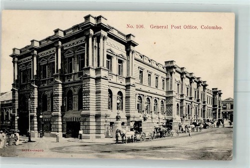 52224709 - Colombo General Post Office Kutschen Nr 106 | eBay.de