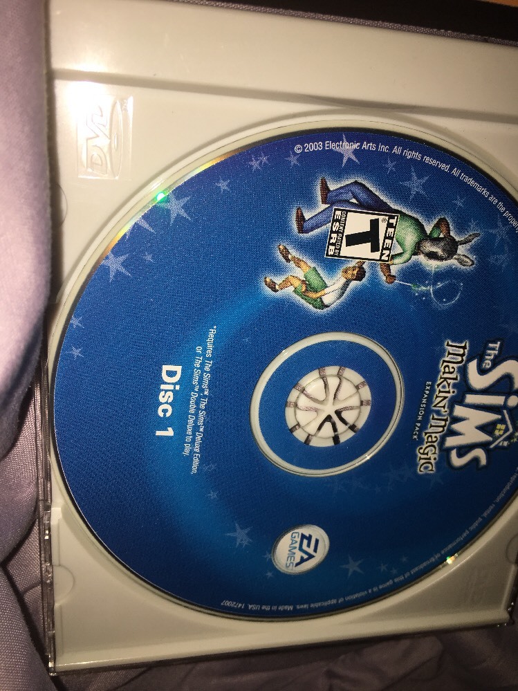 The Sims Makin' Magic Expansion Pack Computer Game Adult Owned Tested ...