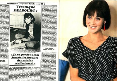 Coupure de presse Clipping 1982 Véronique Delbourg (2 pages) | eBay