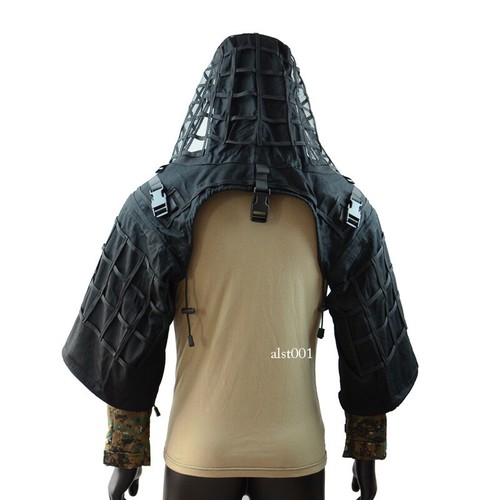 Outdoor Tactical Ghillie Suit camouflage Birdwatching Hooded Field ...