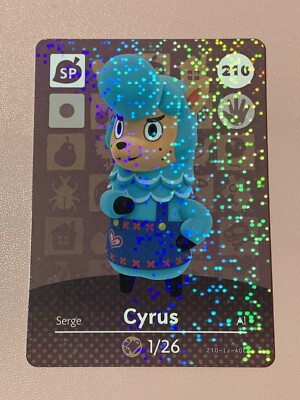 Animal Crossing Series 3 - Cyrus 210 - Near Mint - Unscanned | eBay