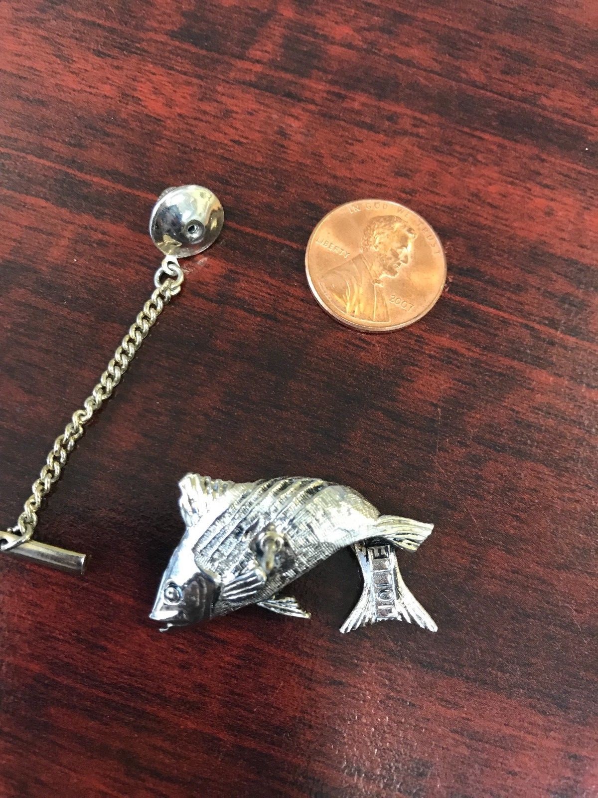 Vintage Rare Tie Tack Fish JOLLE | eBay