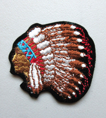 NATIVE AMERICAN INDIAN CHIEF HAT JACKET VEST CLOTHING EMBROIDERED SEW ...
