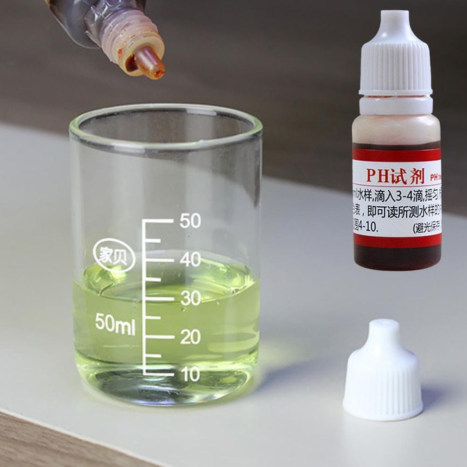 10ml(A)$ph Rapid water quality test reagent P2Y5 W9H6 O2U9 K9A2 P3F9 ...