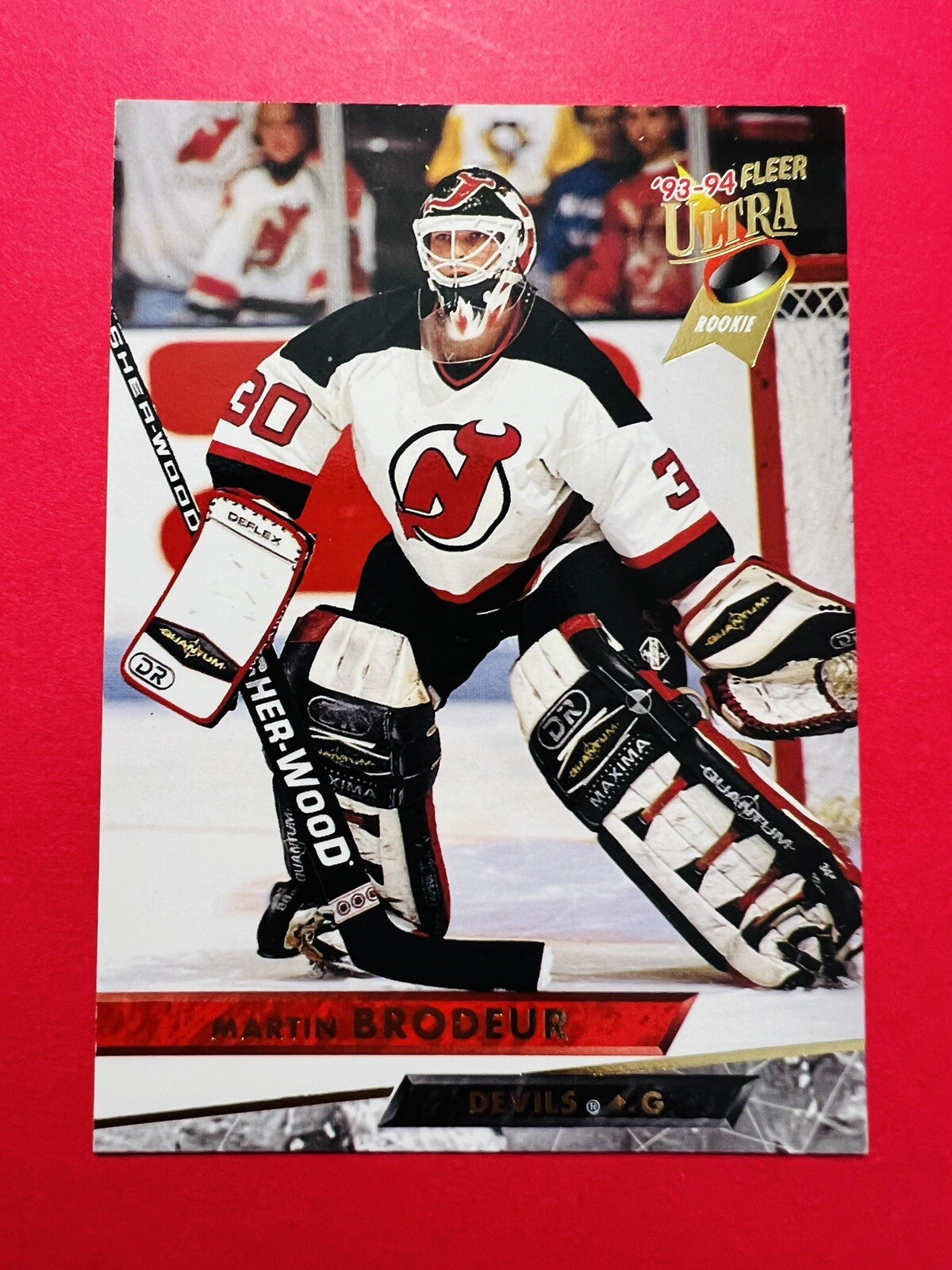Martin Brodeur Rookie 93-94 Ultra Hockey New Jersey Devils | eBay