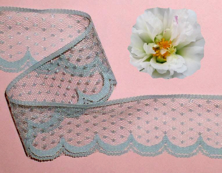 Blue Point D'esprit Lace Trim 10 - 20 Yards X 2" Scalloped O37AV ...