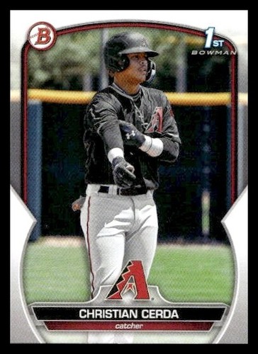 2023 Bowman Prospects #BP-56 Christian Cerda Arizona Diamondbacks ...