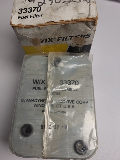 Fuel Filter Wix 33370 for sale online | eBay