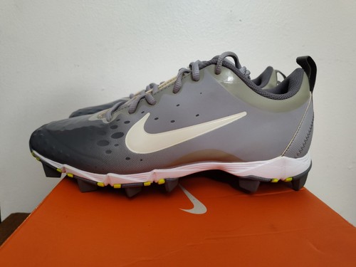 New Nike Hyperdiamond FastFlex Womens Softball Cleats Grey Sz 9.5 ...