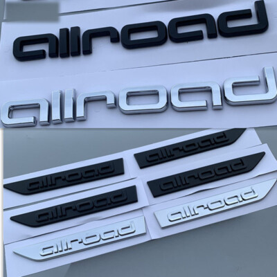 für Audi A4 A6 Allroad Logo Hinten Trunk seite Zubehör Emblem Aufkleber ...