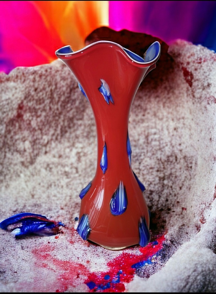 Vintage Signed Stunning Russian Artist E Zareh Baijan Art Glass 18 ...