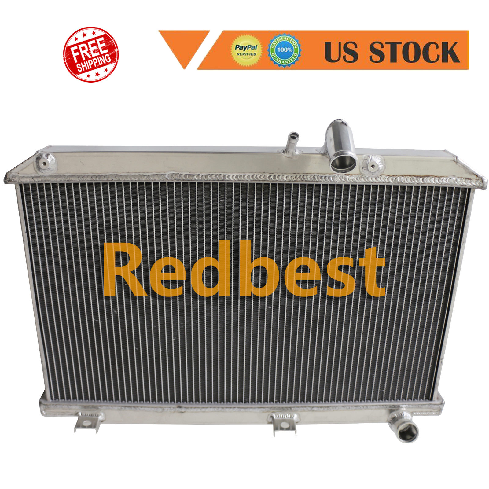 2 ROW ALUMINUM RADIATOR FIT 2004-2012 2008 11 MAZDA RX-8 RX8 SE17 1.3L ...