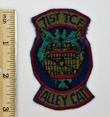 US AIR FORCE 71st TACTICAL CONTROL FLIGHT PATCH (Subdued) Vintage ...