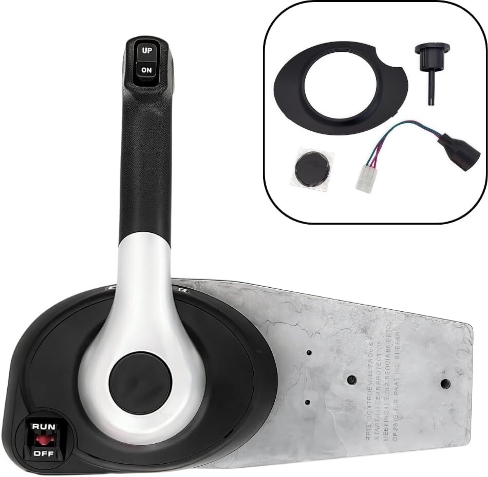Boat Throttle Control 883710A02 Boat Control Box with 4 Pins Outboard ...