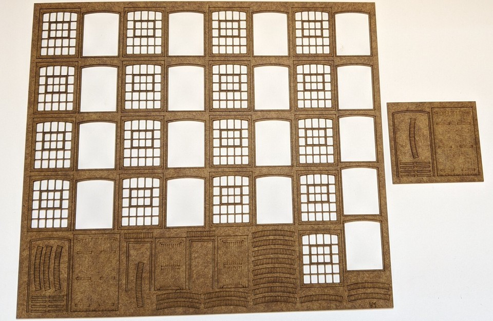 Vale Building No1 Laser Cut Scratch Aid Layout Kit 00 Gauge 4mm Model ...