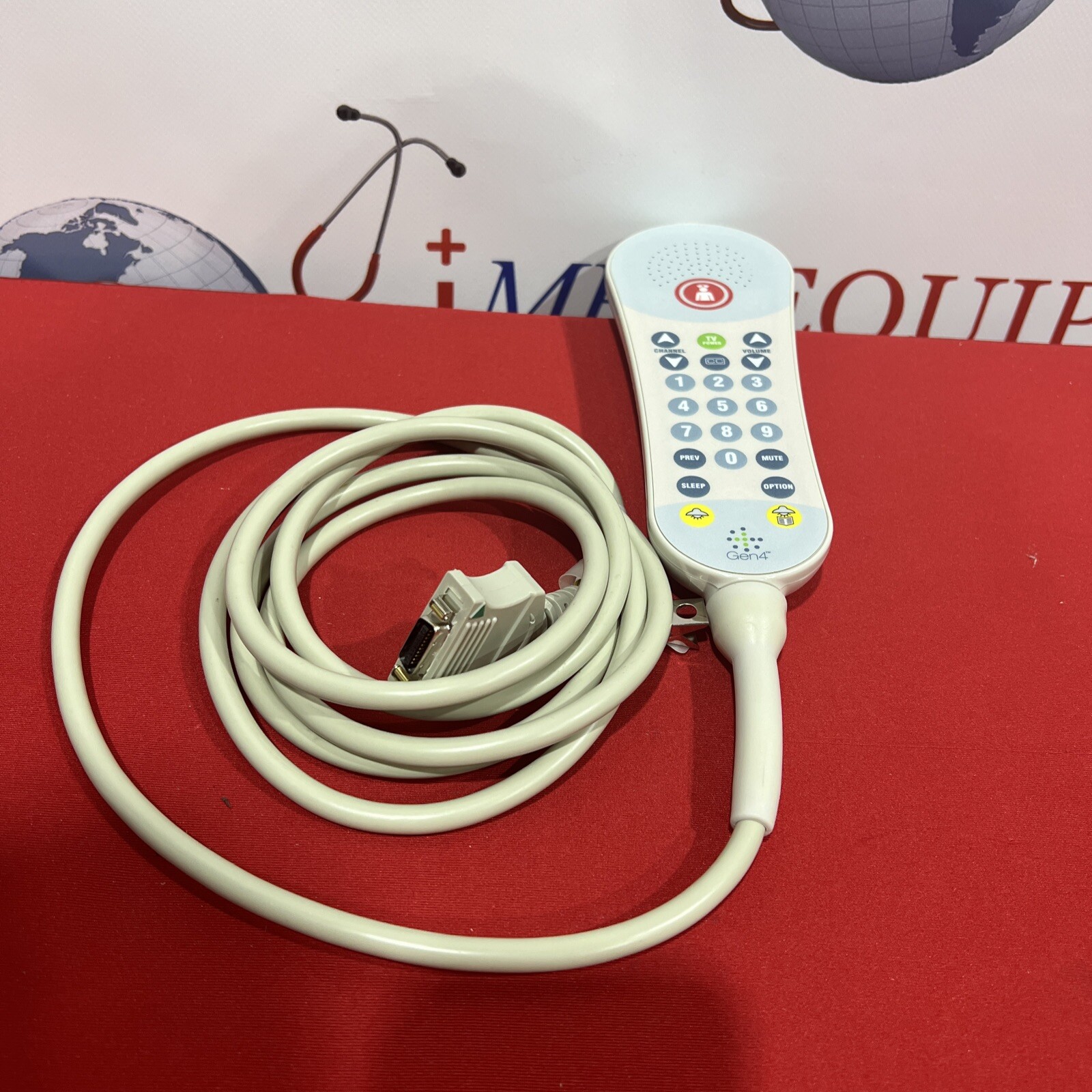 Curbell Gen 4 Pillow Speaker Nurse Call Remote Part No. 4C330U-Z102008 ...