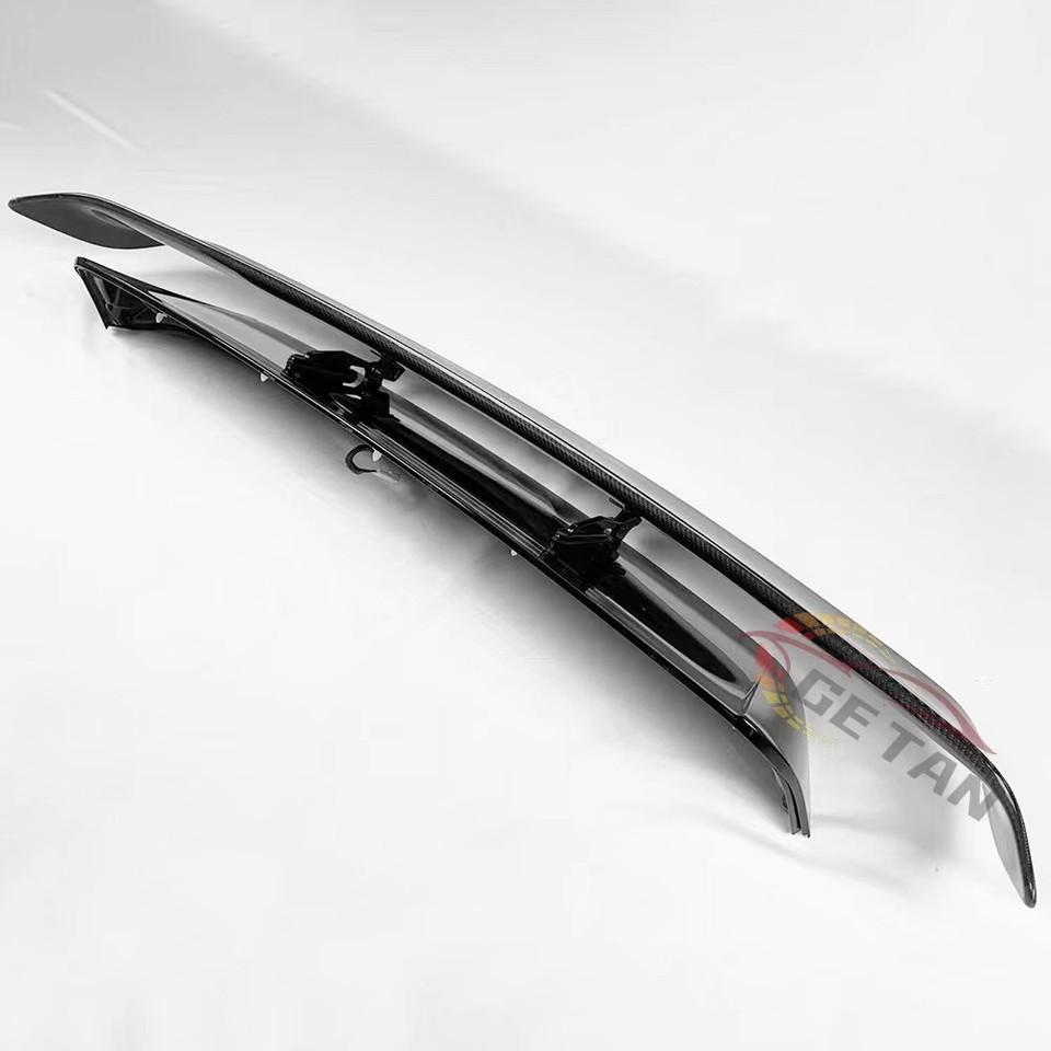 For GR YARIS GXPA16 SA style Dry Carbon Fiber Rear Wing Roof Spoiler ...