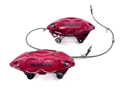 2009–2022 NISSAN 370Z NISMO FRONT BRAKE CALIPER SET OEM RED | eBay