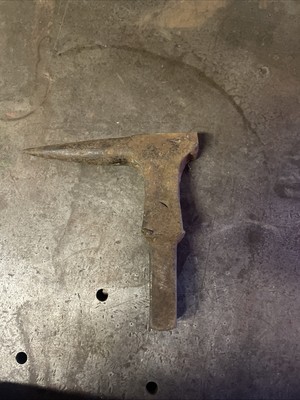 Blacksmiths Tinsmith Stake Anvil Dolly Hardy Forging | eBay UK