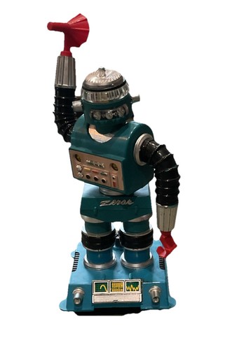 Ideal Zeroid Robot Zerak 1968 Vintage Plastic Toy | eBay