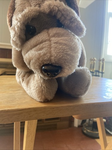 Plush Puppy Raffoler Brown Stuffed Animal Toy Droopy Eyes Dog 1986 ...